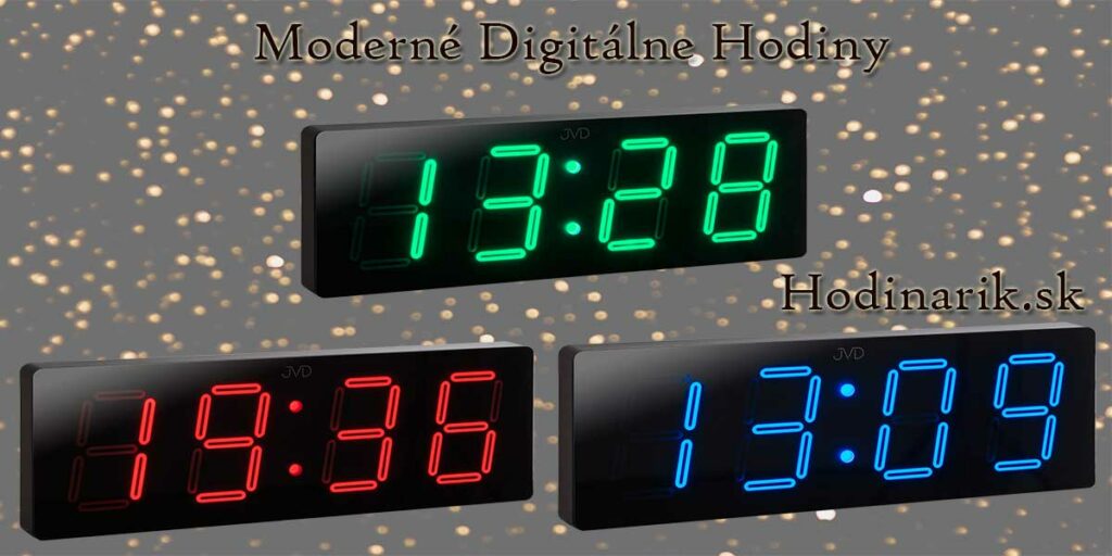 Moderné Digitálne Hodiny | www.hodinarik.sk